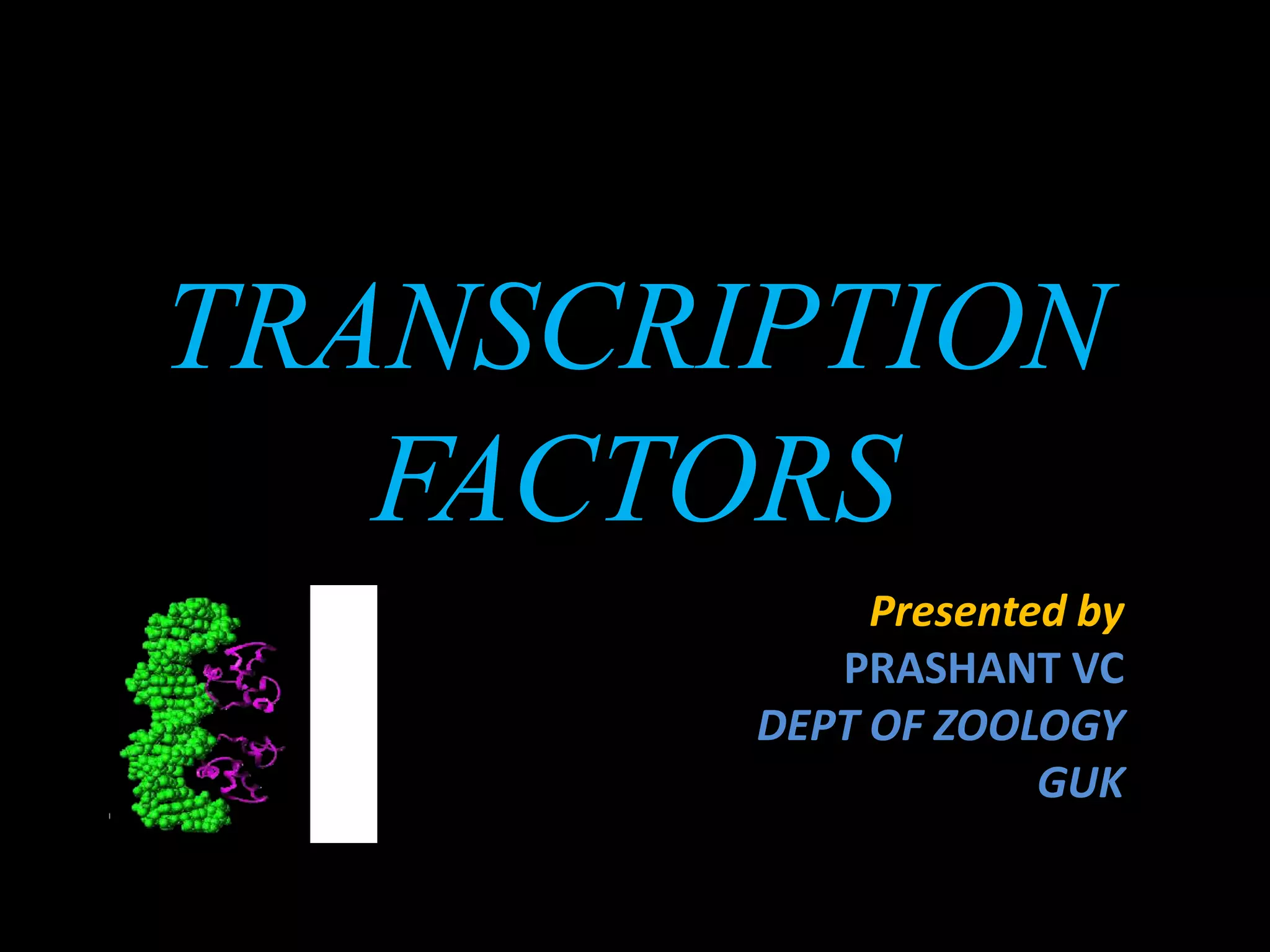 TRANSCRIPTION FACTORS.pptx