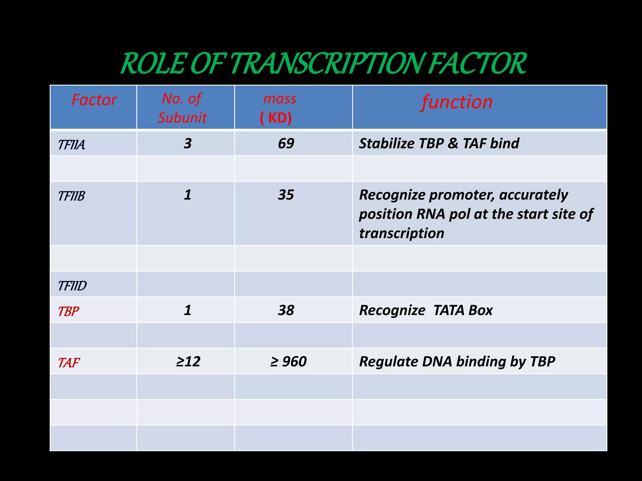 TRANSCRIPTION FACTORS.pptx