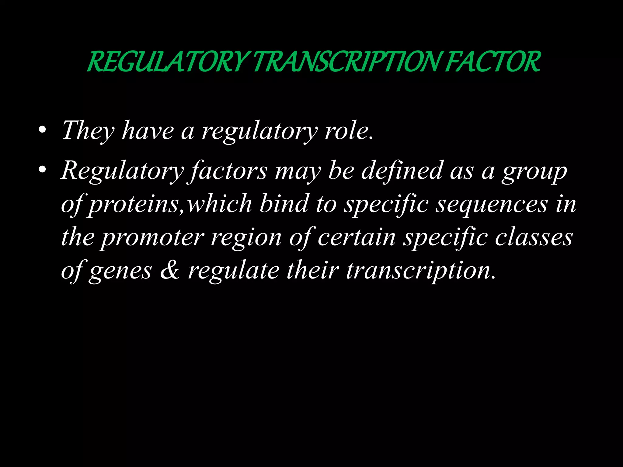 TRANSCRIPTION FACTORS.pptx