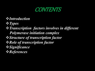 TRANSCRIPTION FACTORS.pptx