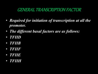 TRANSCRIPTION FACTORS.pptx