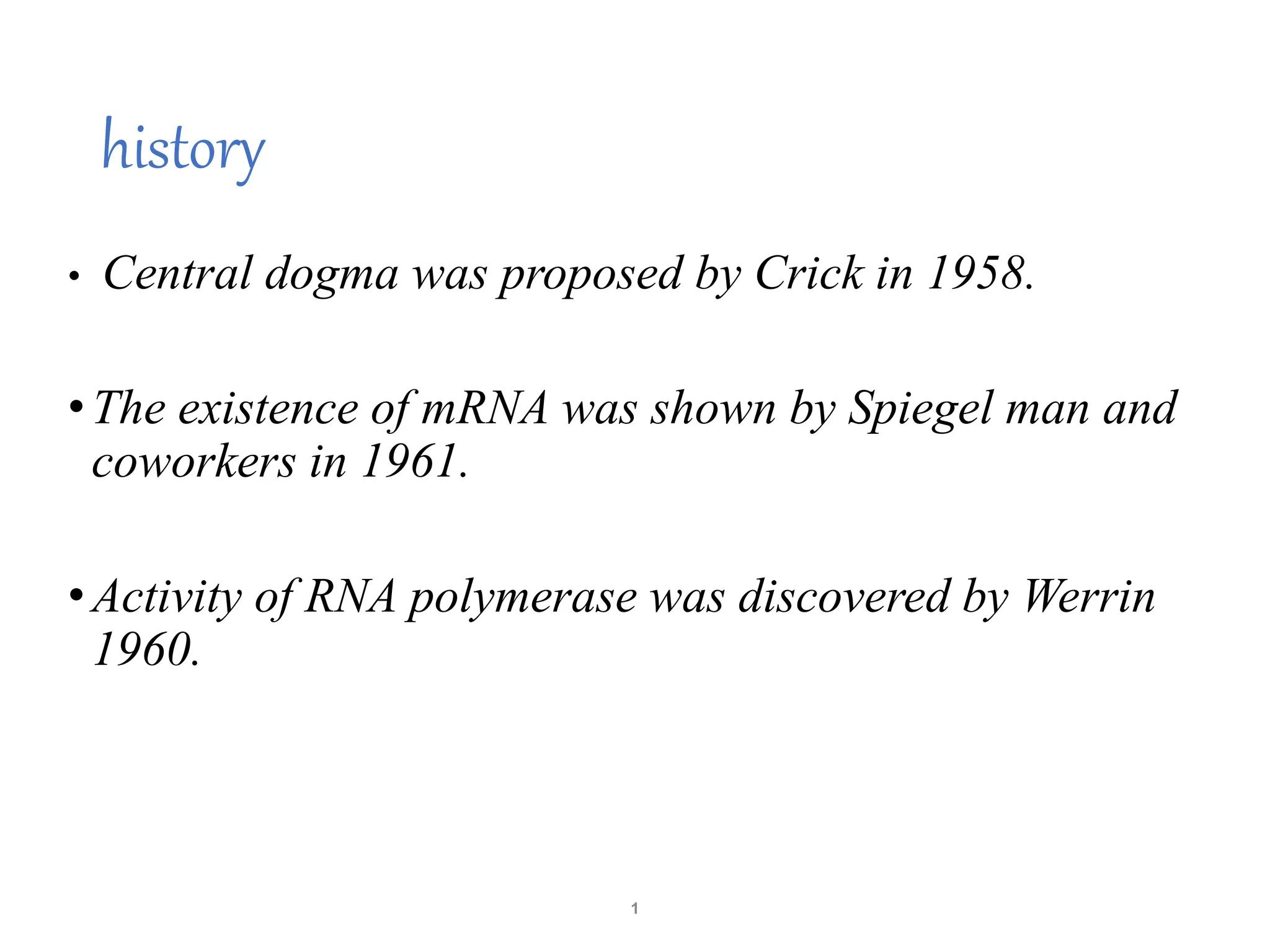 TRANSCRIPTION IN EUKARYOTES | PPT