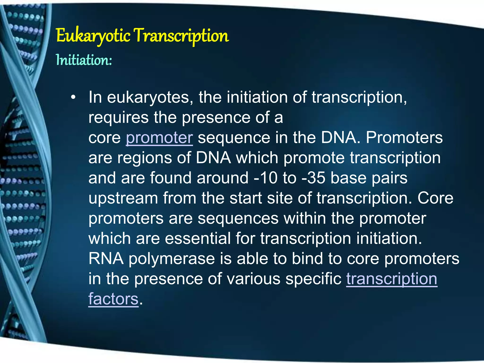 Transcription in Eukaryotes-Complete.ppt