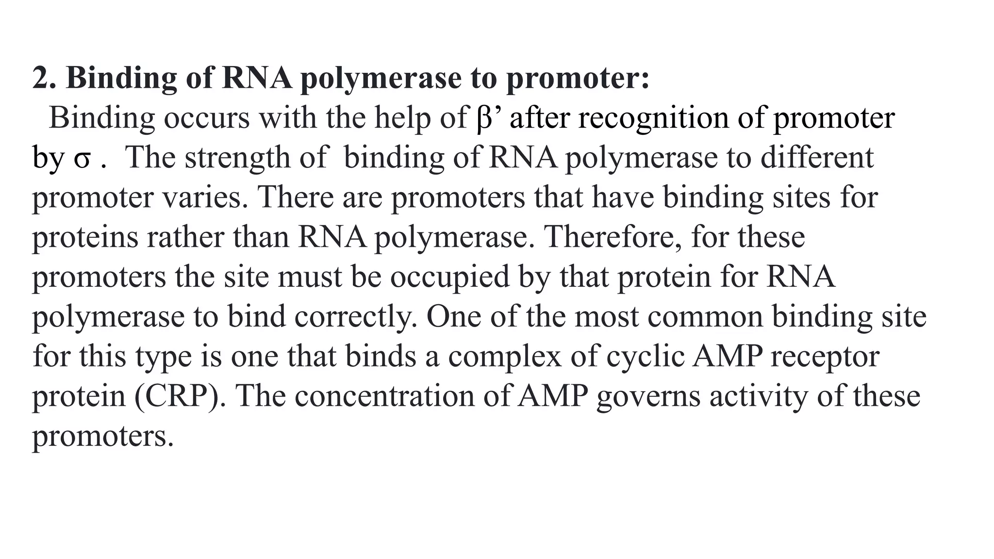 Transcription in prokaryotes | PPTX