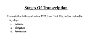 TRANSCRIPTION OF PROKARYOT MOLECULARES.pptx