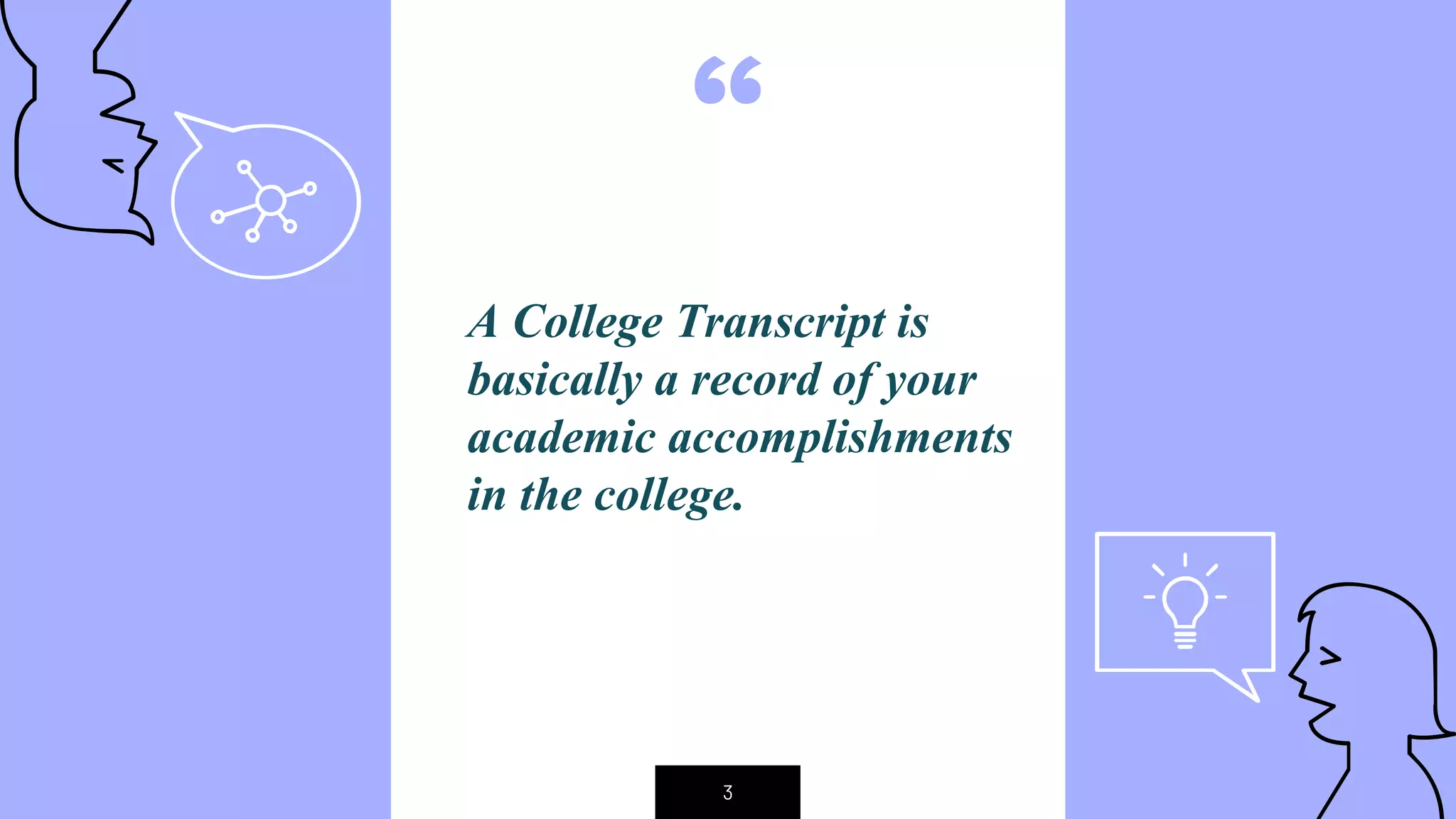 What does a College Transcript Includes? | PDF