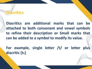 Transcriptions, Notations and the IPA.pdf