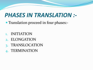 Transcription &translation | PPTX