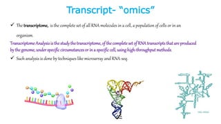 Transcriptome project | PPT