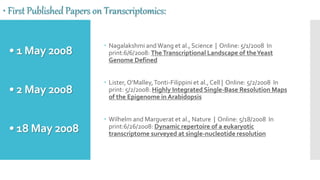 Biotech Era Ahead: Transcriptomics | PPTX