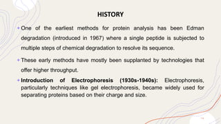 Proteomics: types, protein profiling steps etc. | PPTX