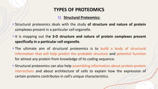 Proteomics: types, protein profiling steps etc. | PPTX