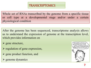 Transcriptomics: A Tool for Plant Disease Management | PPTX