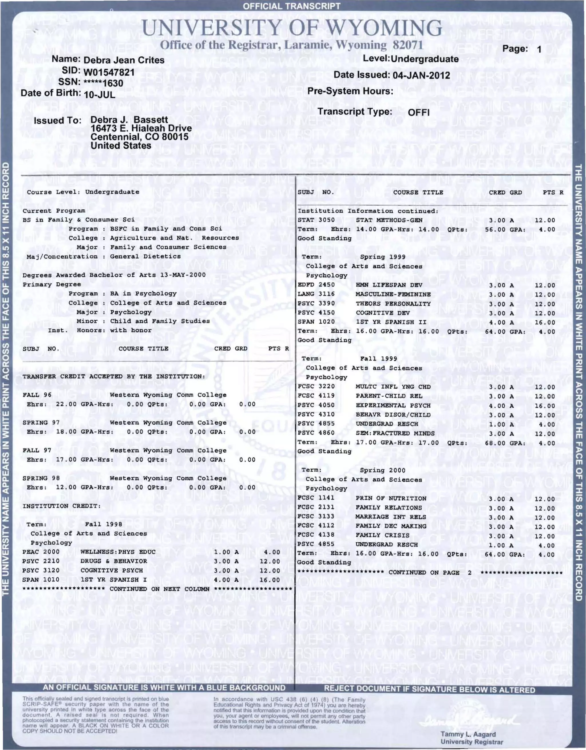 Transcripts | PDF | Undergraduate Education | College Education