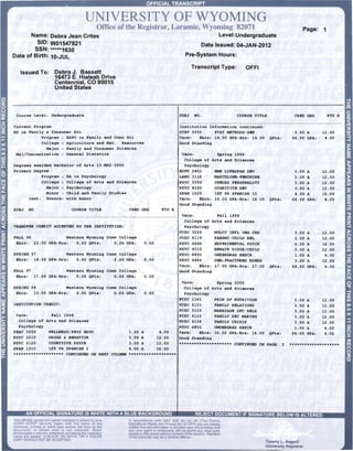 Transcripts | PDF | Undergraduate Education | College Education