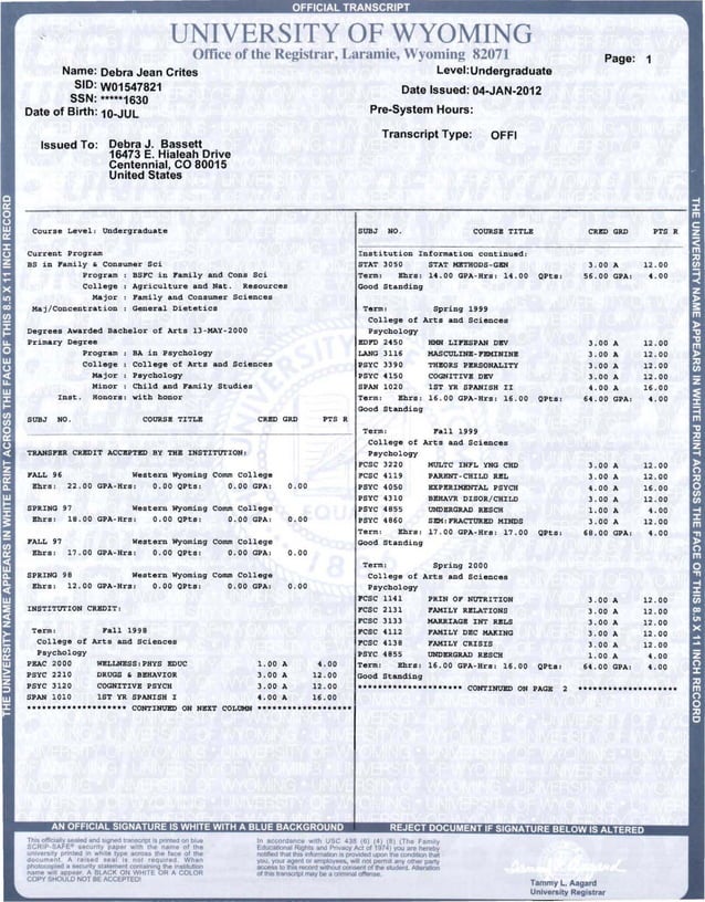 Transcripts | PDF | Undergraduate Education | College Education