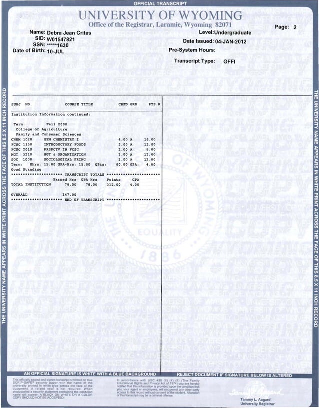 Transcripts | PDF | Undergraduate Education | College Education