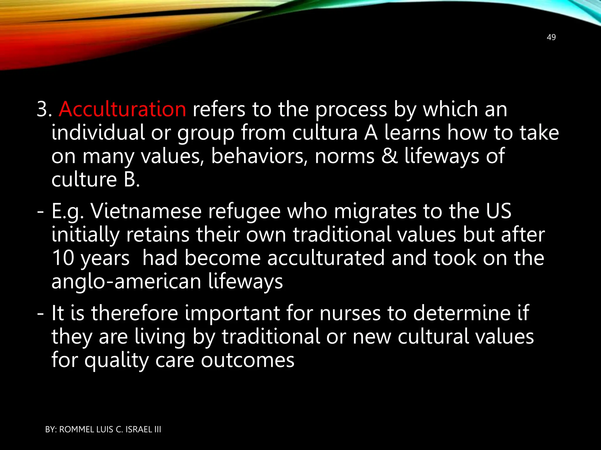 TRANSCULTURAL NURSING | PPT