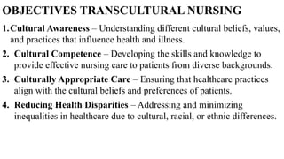 TRANSCULTURAL NURSING PPT For Nursing Students | PPT