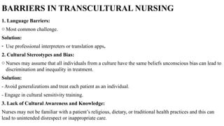 TRANSCULTURAL NURSING PPT For Nursing Students | PPT