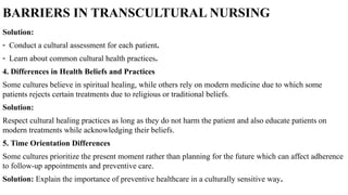 TRANSCULTURAL NURSING PPT For Nursing Students | PPT