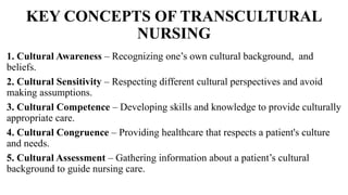 TRANSCULTURAL NURSING PPT For Nursing Students | PPT