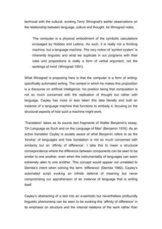 Transculturation, Transliteracy And Generative Poetics | PDF