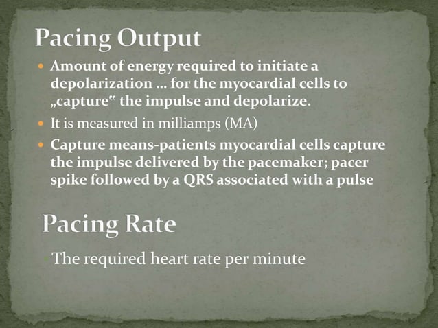 Transcutaneous pacing | PPTX | Heart and Cardiovascular Diseases ...