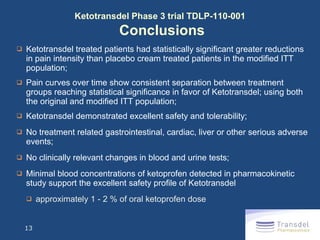 Transdel Pharmaceuticals Inc., (TDLP.OB) | PPT | Skin and Dermatology ...