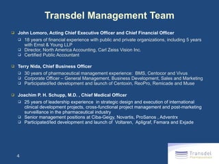 Transdel Pharmaceuticals Inc., (TDLP.OB) | PPT | Skin and Dermatology ...