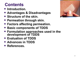 Transdermal Drug Delivery And Patches—An Overview Bird, 60% OFF