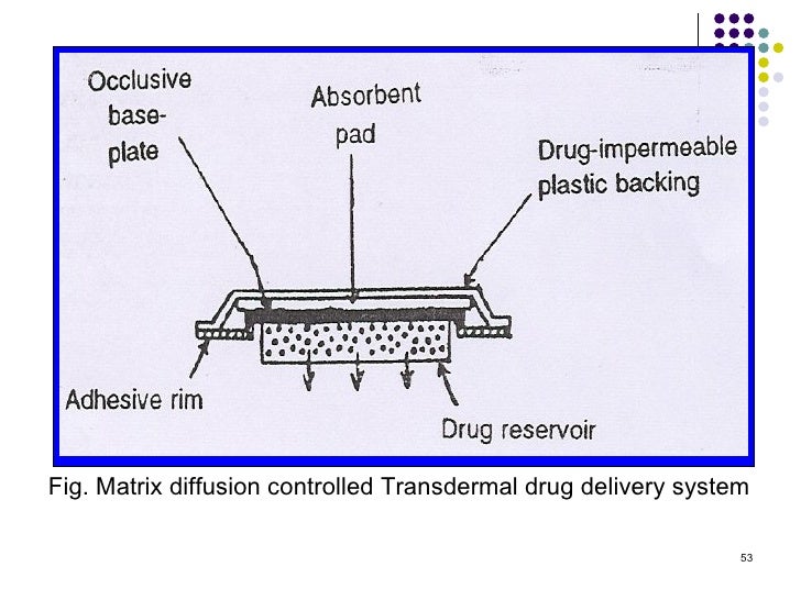 Transdermal drug delivery system