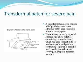 Transdermal drug delively | PPT