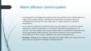 Transdermal drug delivery (1) | PPT