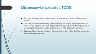 Transdermal drug delivery (1) | PPT