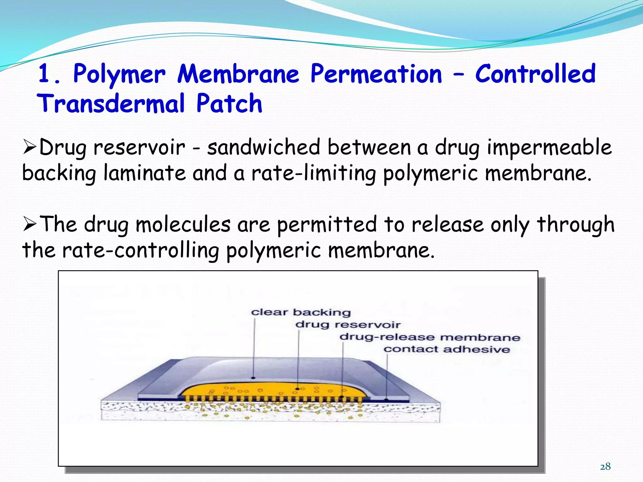 Transdermal drug delivery sysetms (2) | PPTX