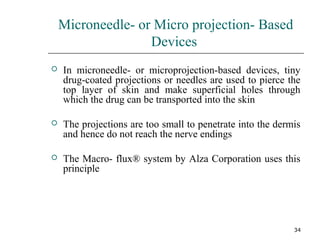 Transdermal drug delivery system | PPT