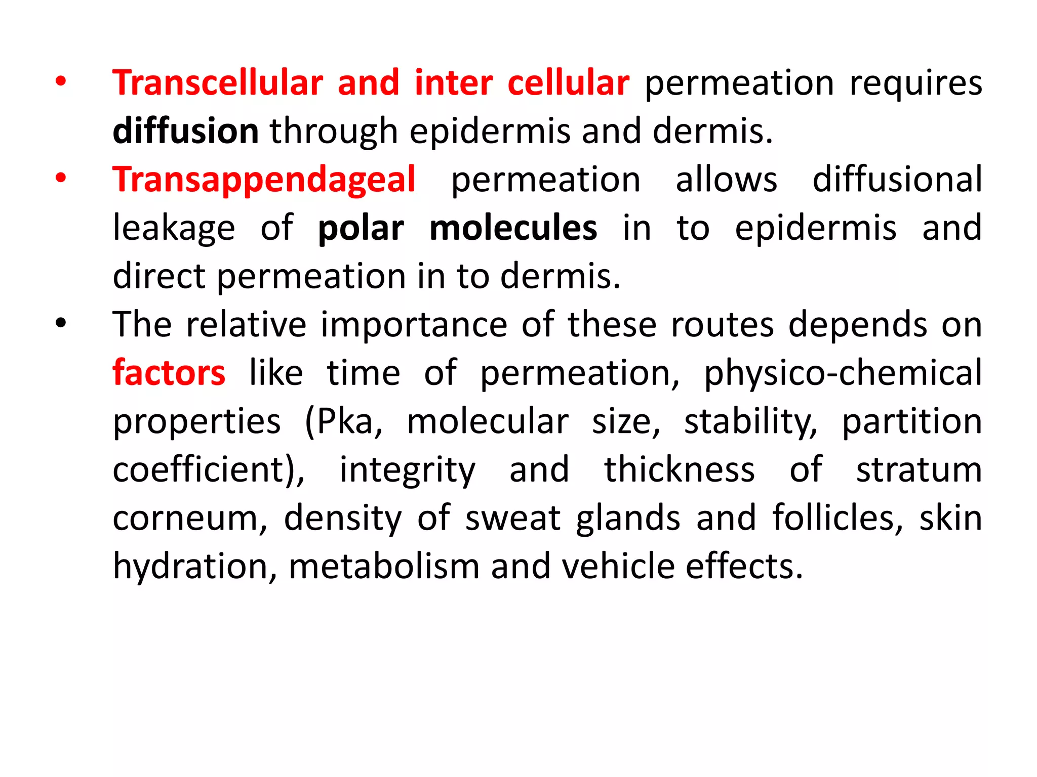 Transdermal drug delivery system | PPTX