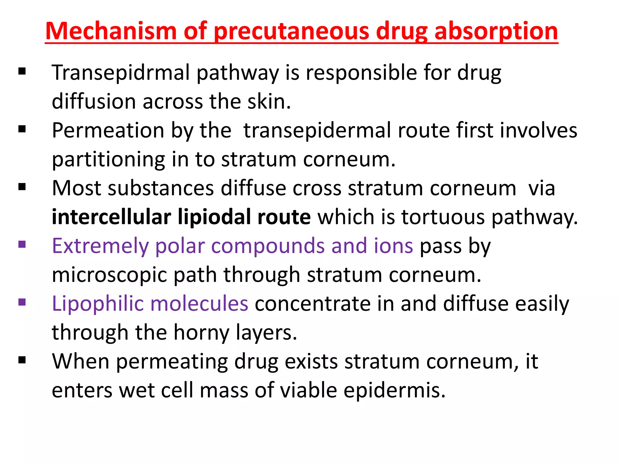 Transdermal drug delivery system | PPTX