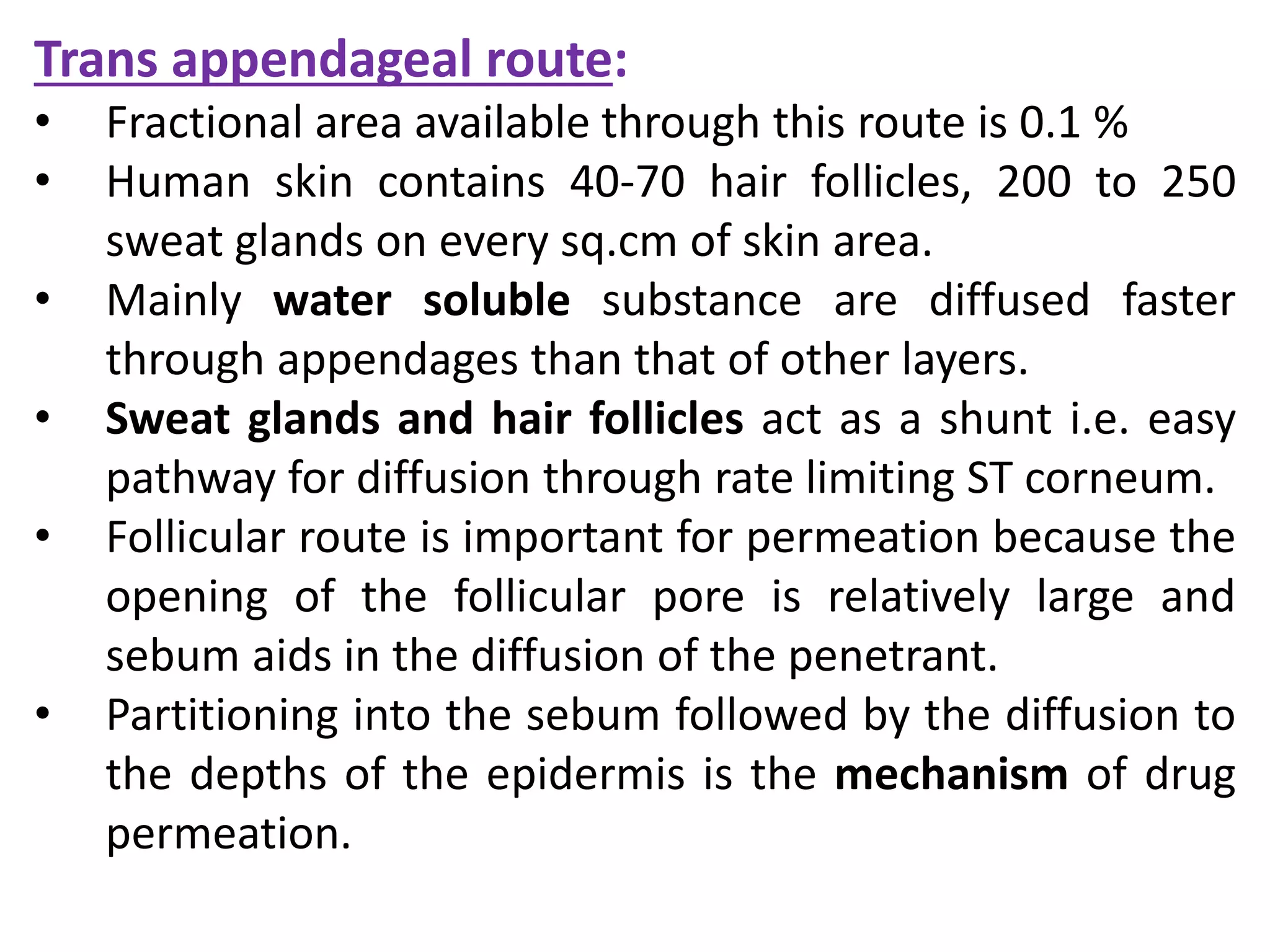 Transdermal drug delivery system | PPTX