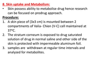 Transdermal drug delivery system | PPTX