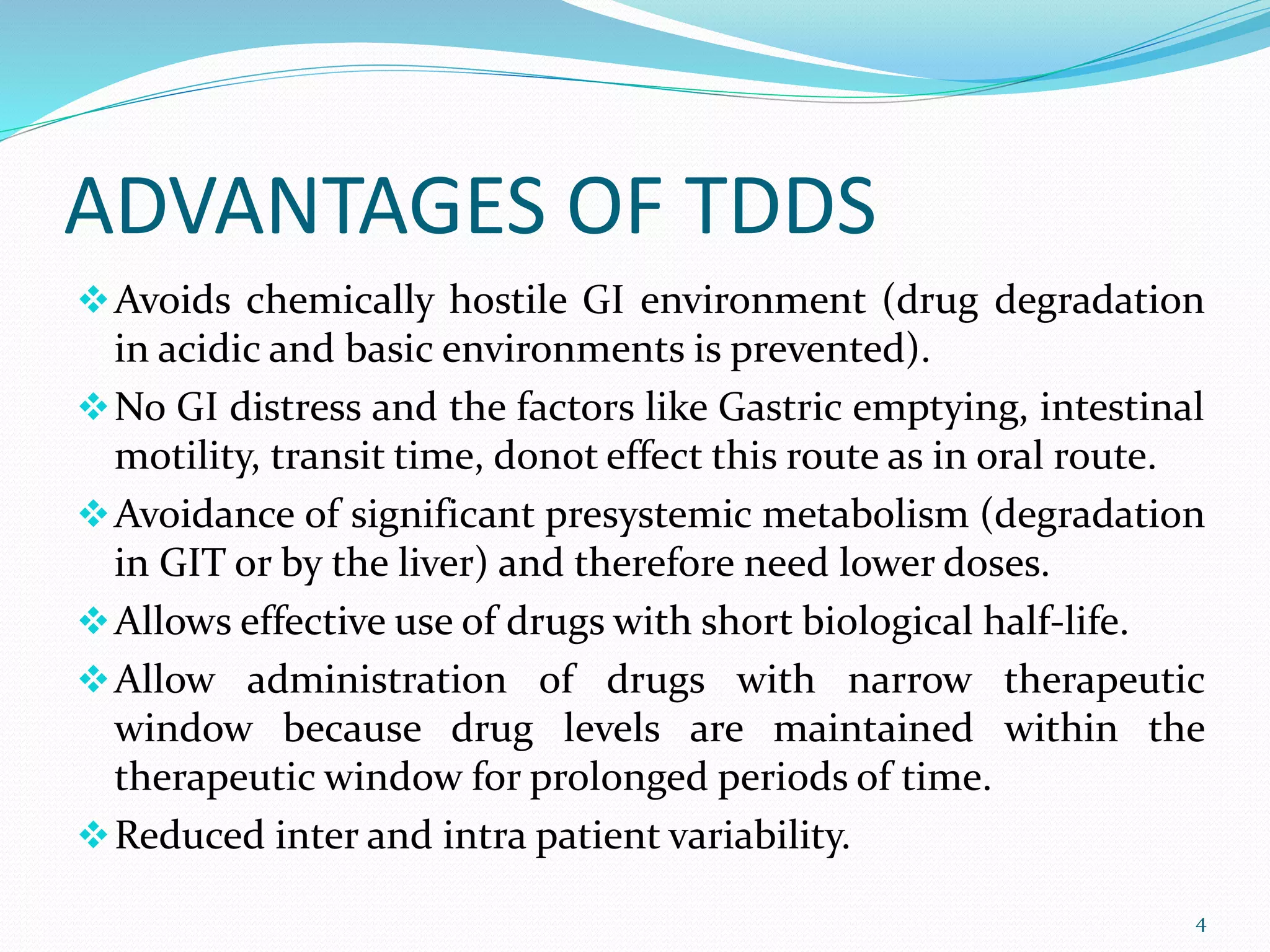 Transdermal drug delivery system | PPTX
