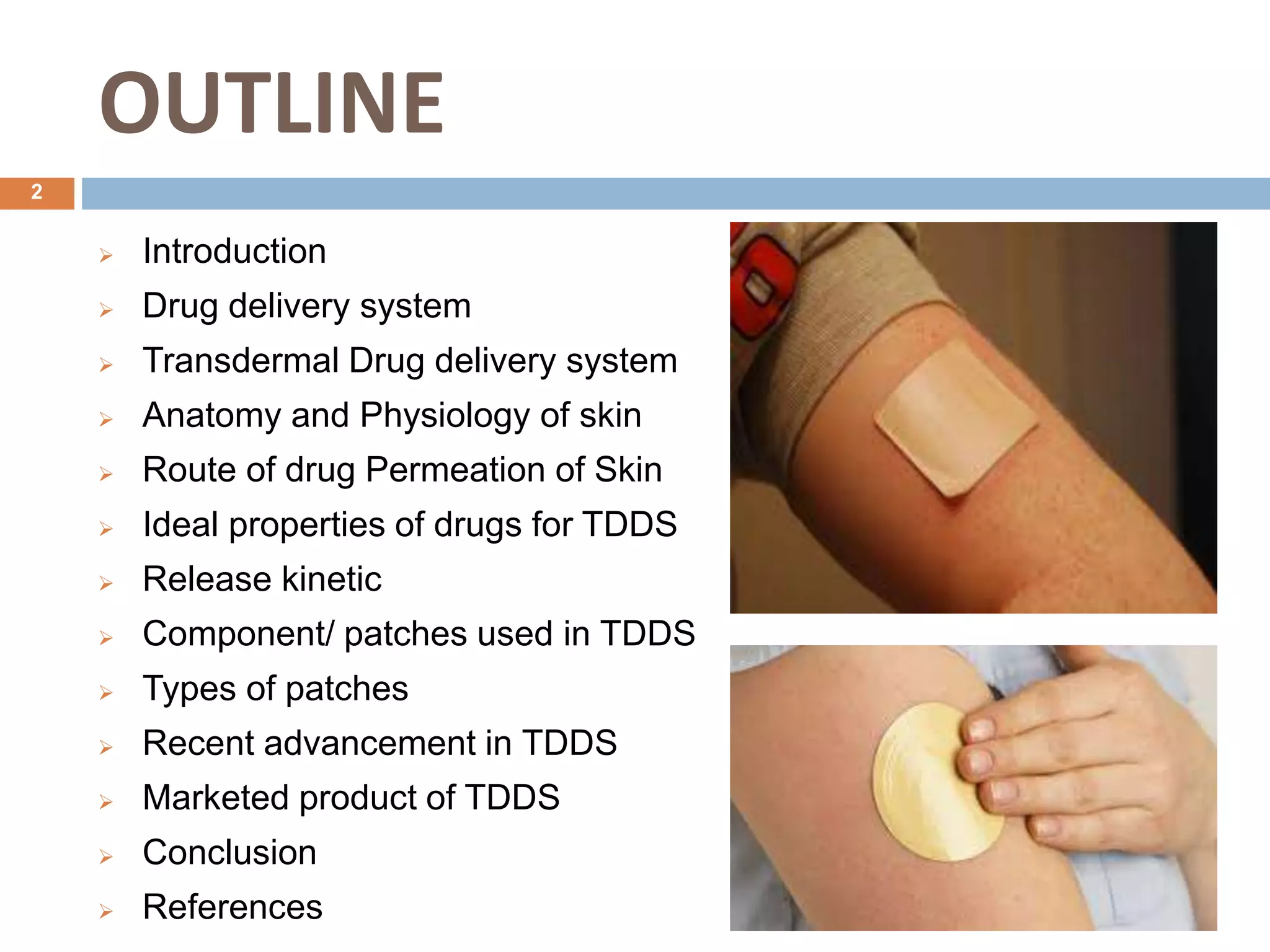 Transdermal drug delivery system | PPTX