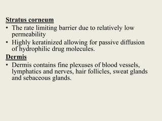 Transdermal drug delivery system.pptx