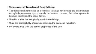 TRANSDERMAL DRUG DELIVERY SYSTEM.pptx