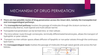 TRANSDERMAL DRUG DELIVERY SYSTEM Presentation | PPTX