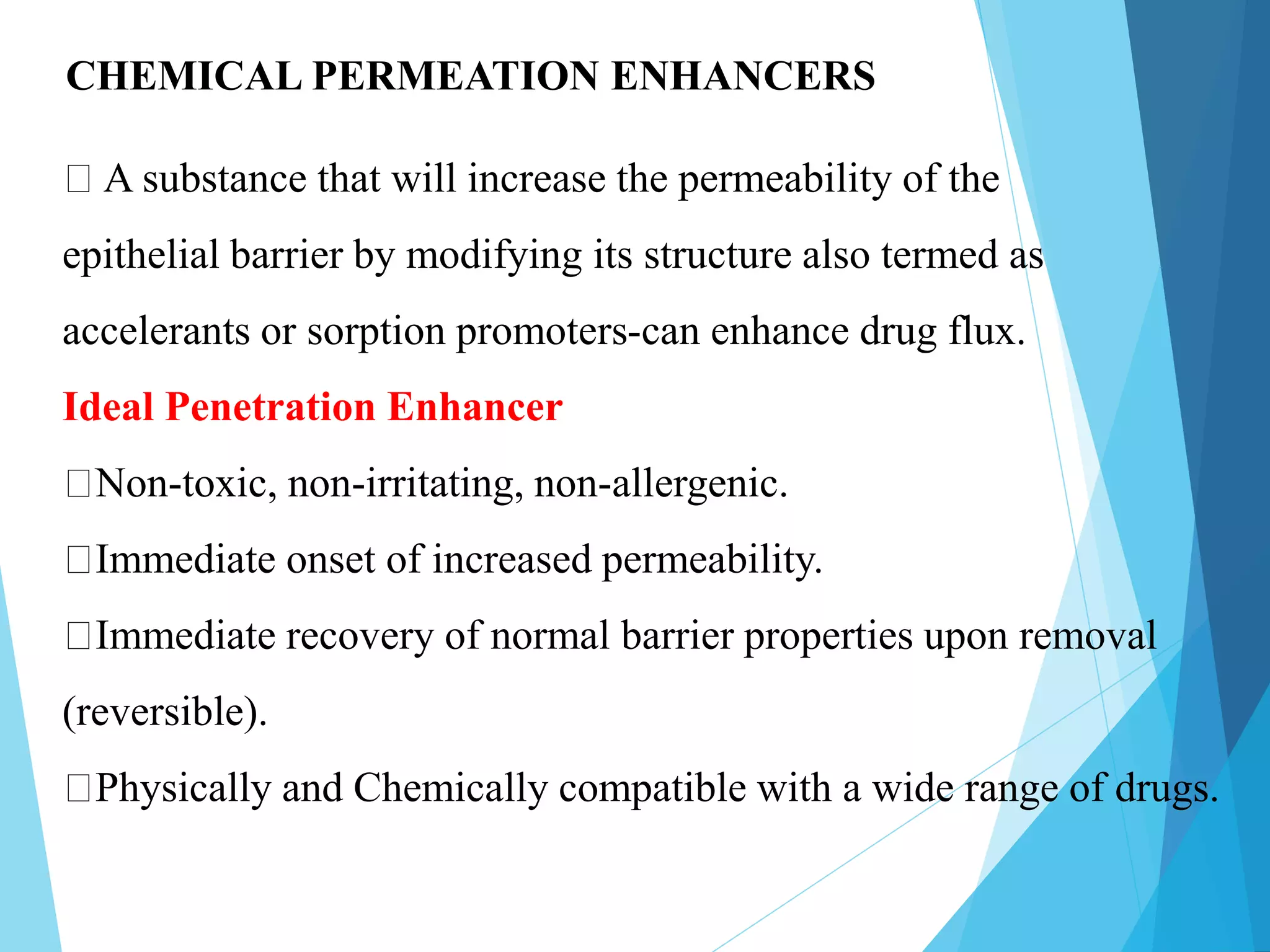 Transdermal Drug Delivery System | PPTX