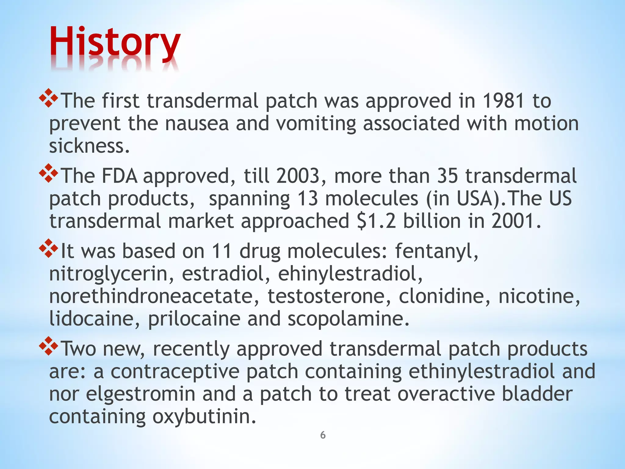 Transdermal drug delivery systems | PPTX