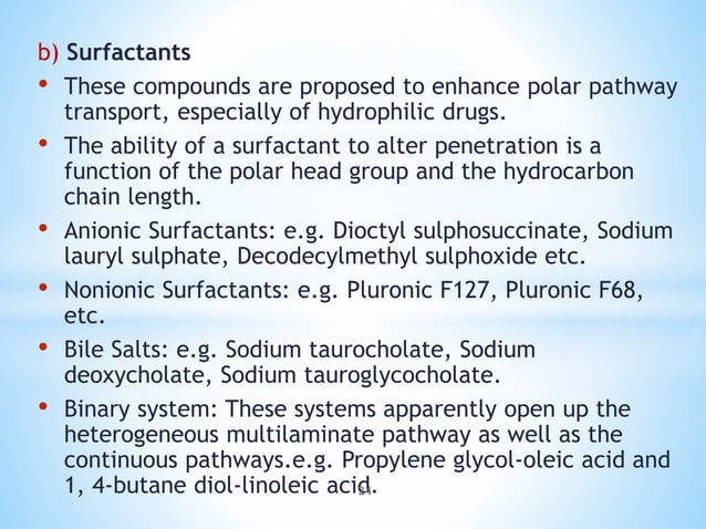 Transdermal drug delivery systems | PPTX