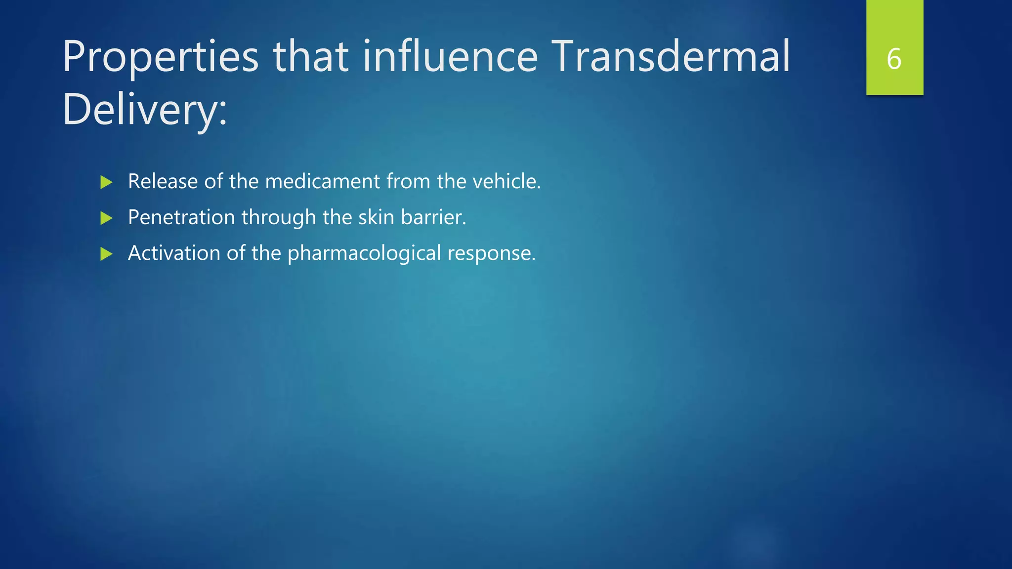 Transdermal drug delivery systems | PPTX